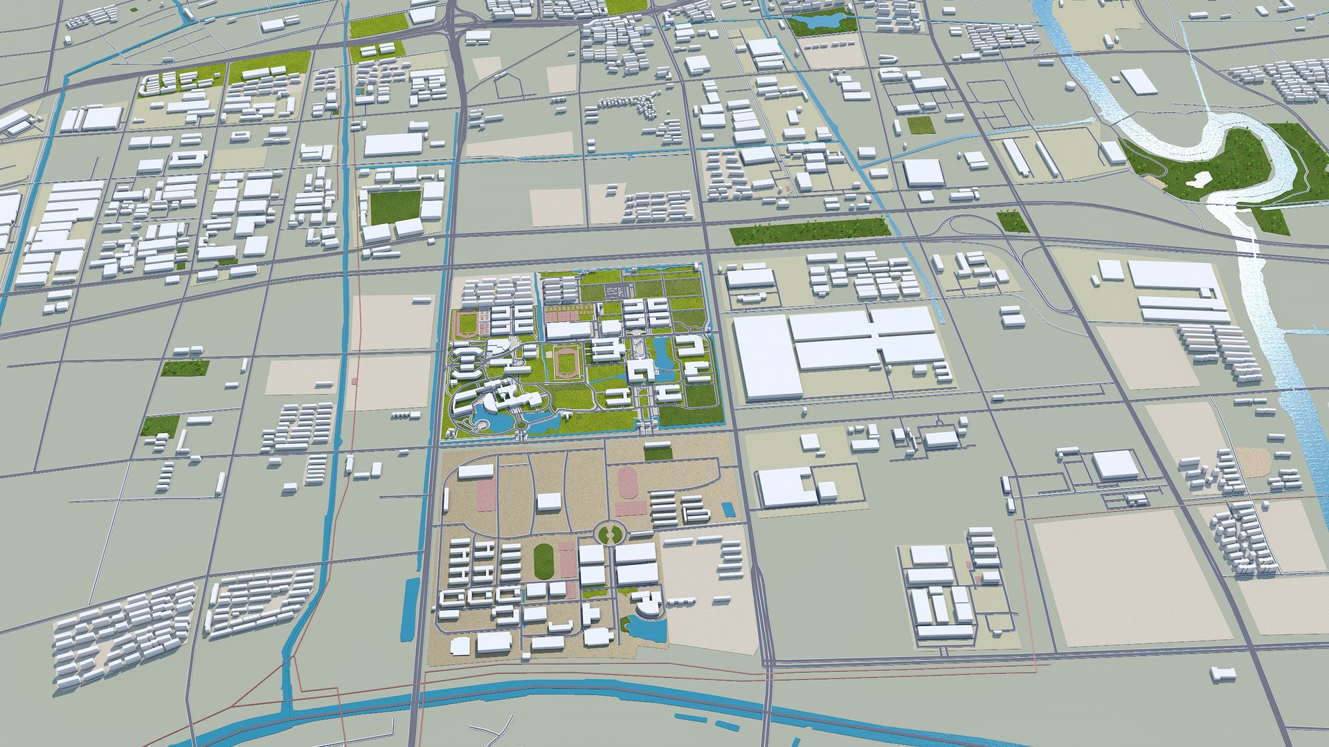 3D Yangzhou Jiangsu China model - TurboSquid 2154928
