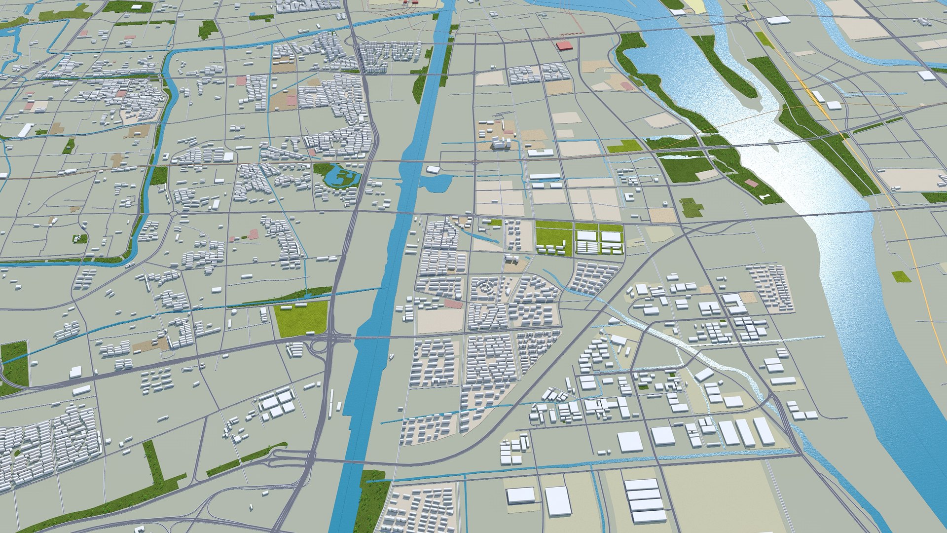 3D Yangzhou Jiangsu China model - TurboSquid 2154928