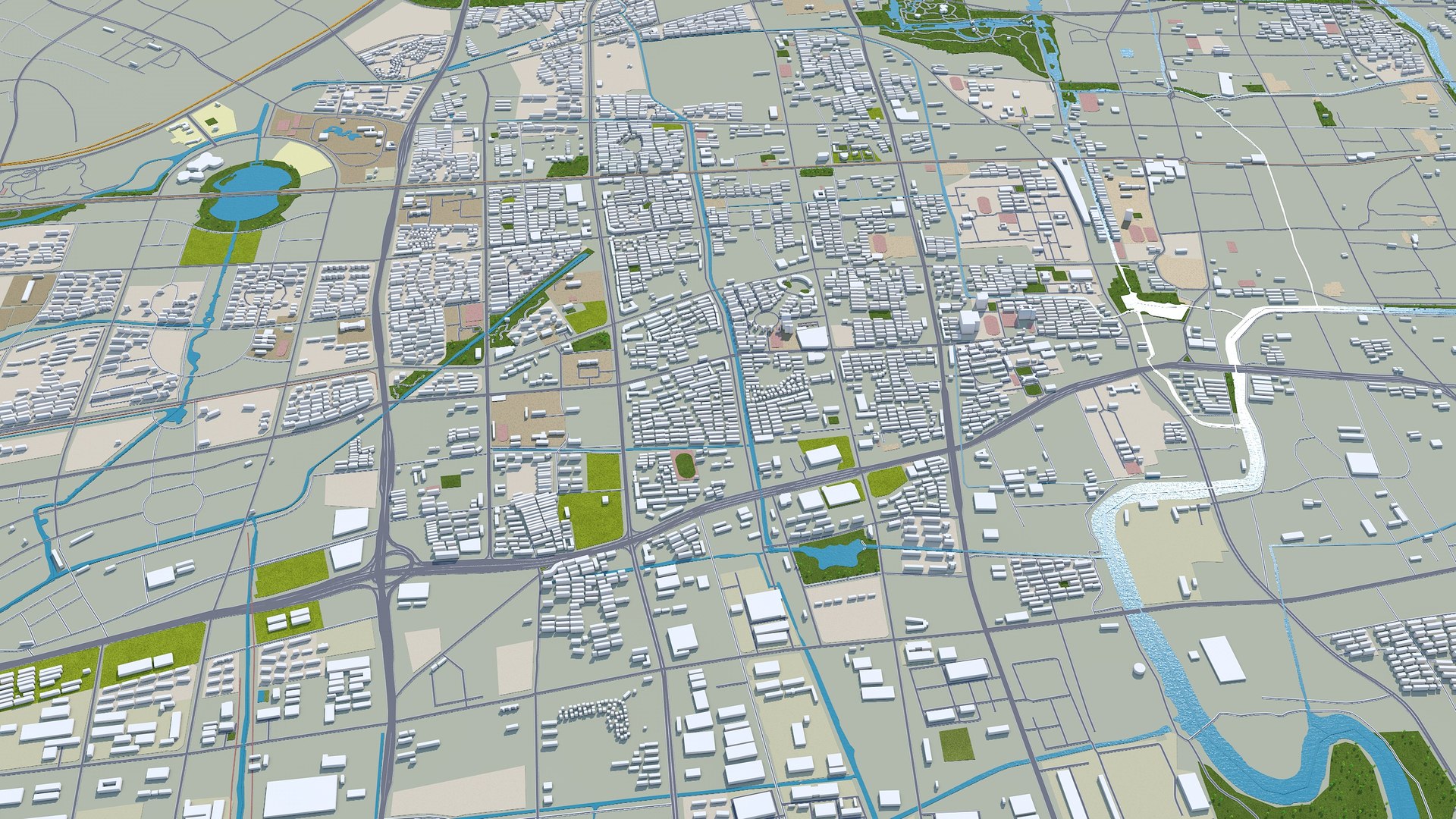 3D Yangzhou Jiangsu China model - TurboSquid 2154928