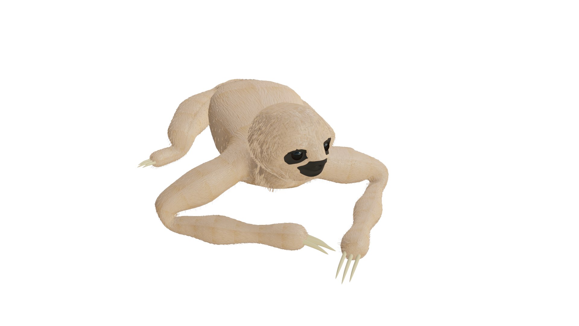 3D Model Sloth - TurboSquid 1823422