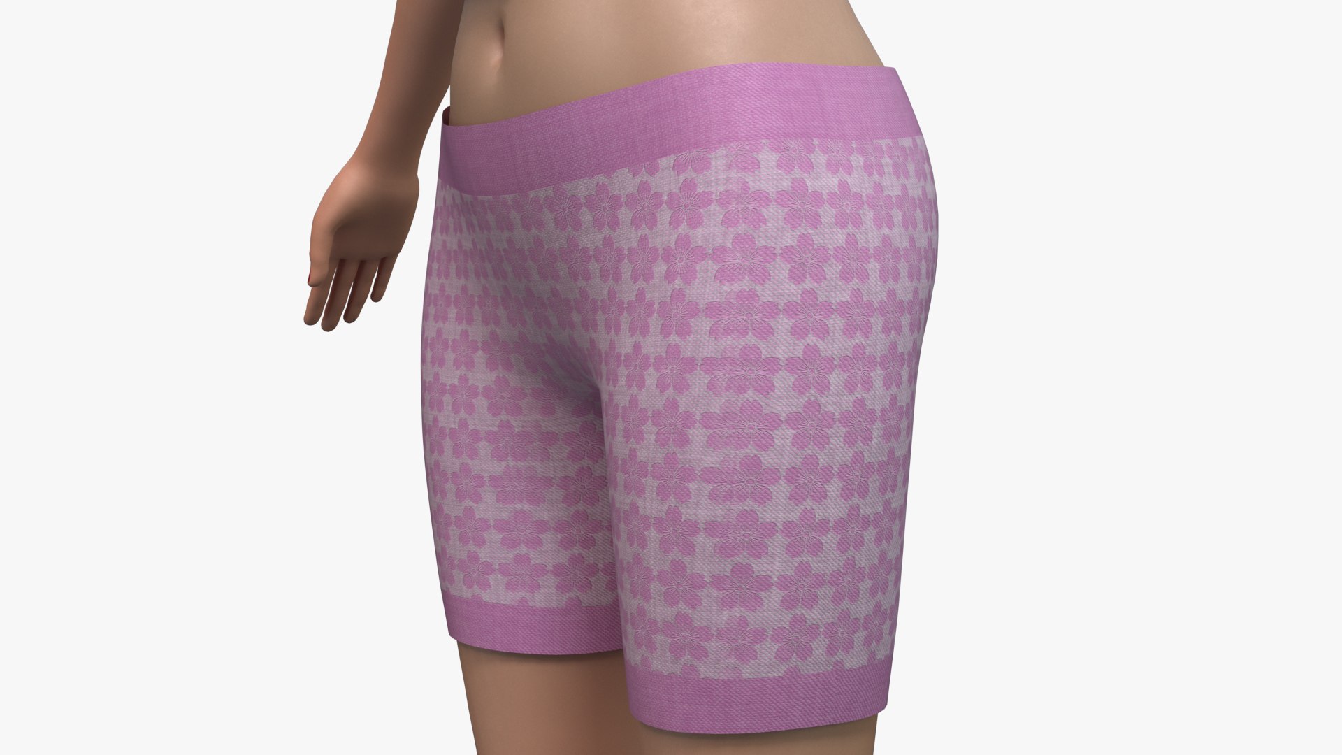 Cloth Short Female Mannequin Model - TurboSquid 1507318
