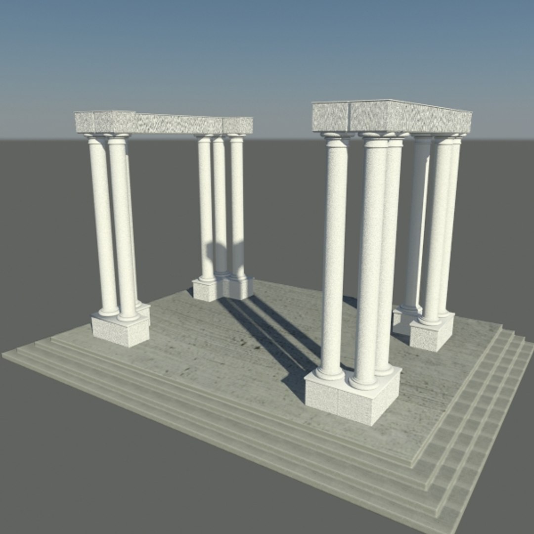 3d Columns