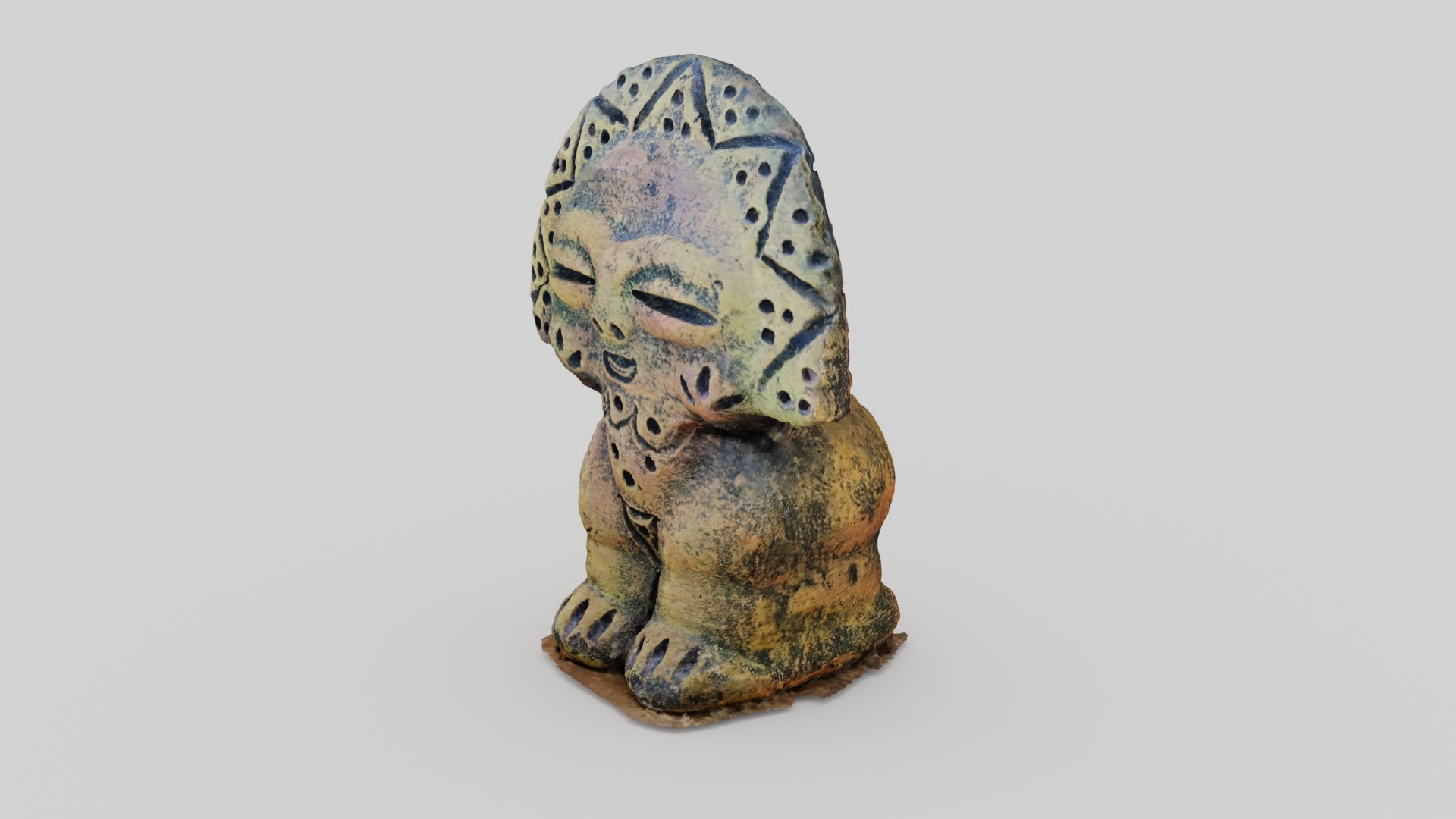 3D Model Taino Sun God Photogrammetric Scan - TurboSquid 1812636