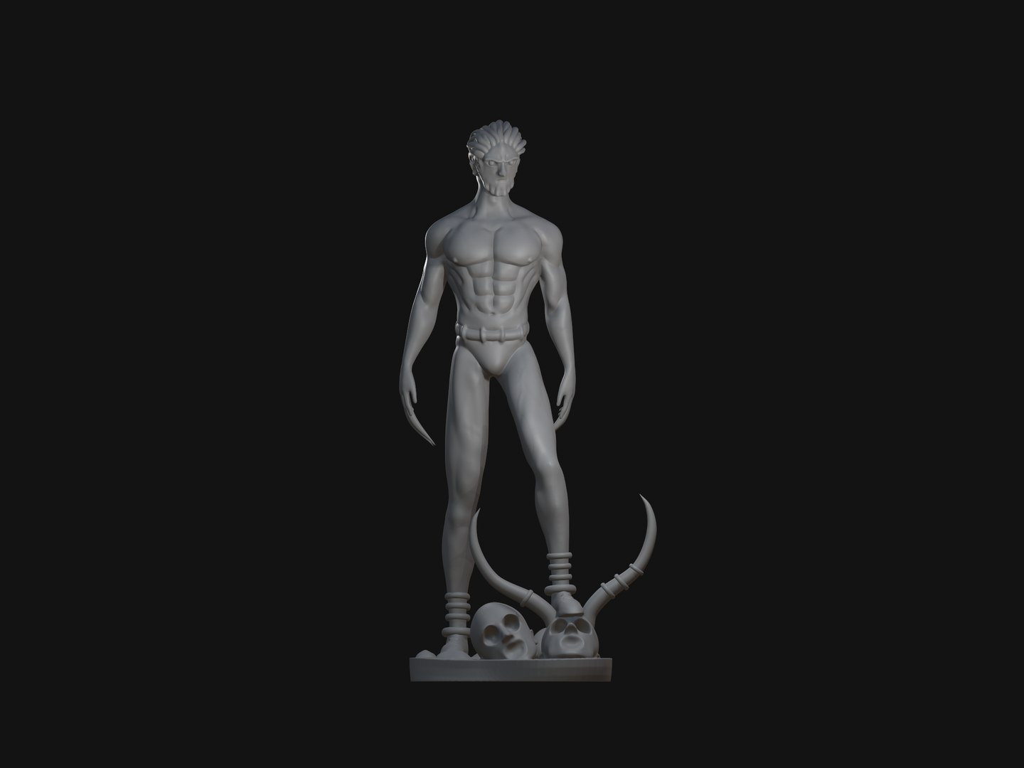 3D x men character base design - TurboSquid 1988399