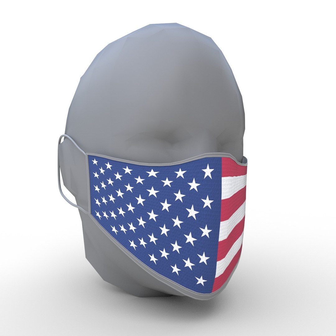 Face Mask - Pbr Model - TurboSquid 1603466