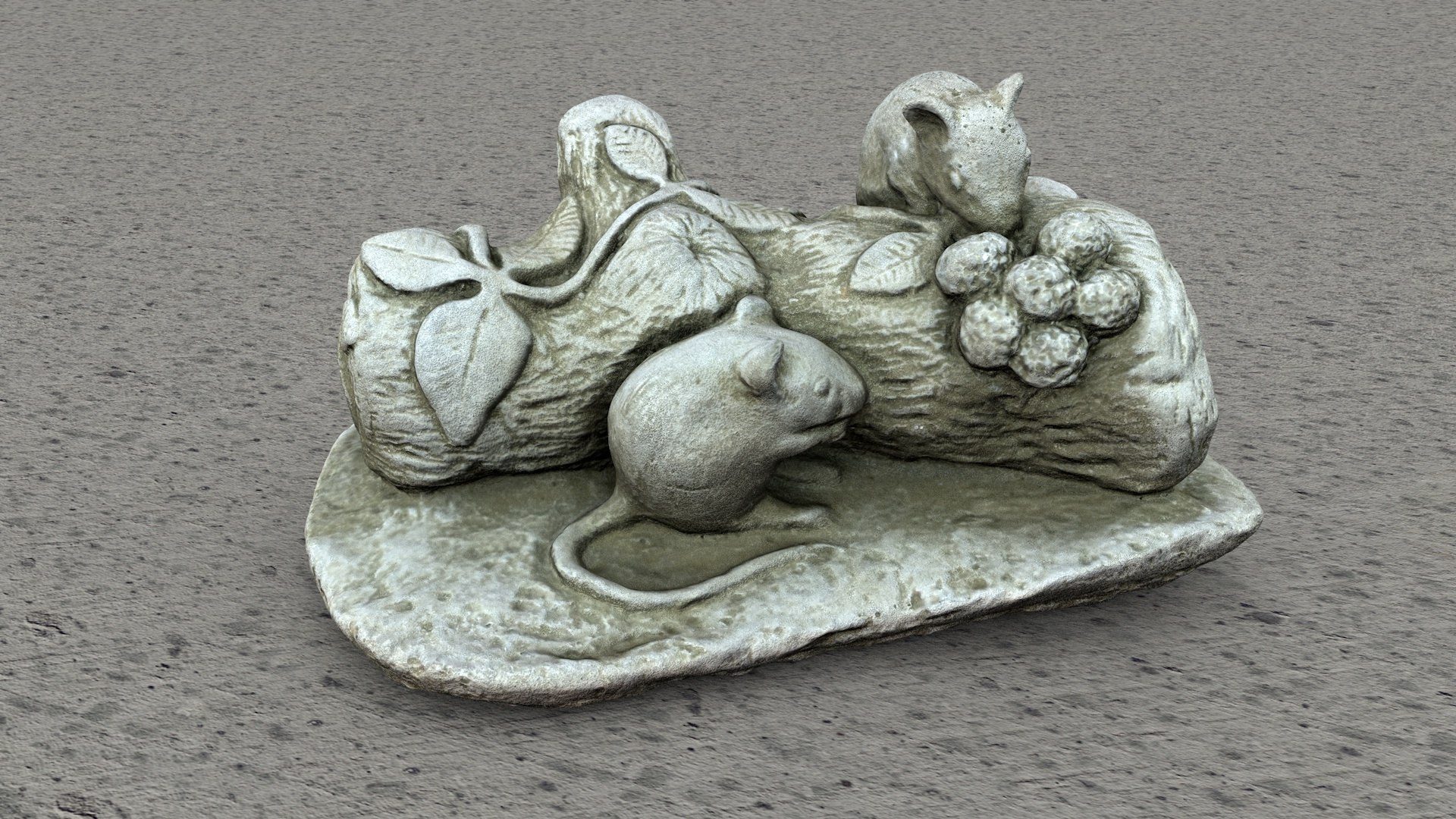 3D Mouse Statue Model - TurboSquid 1435783