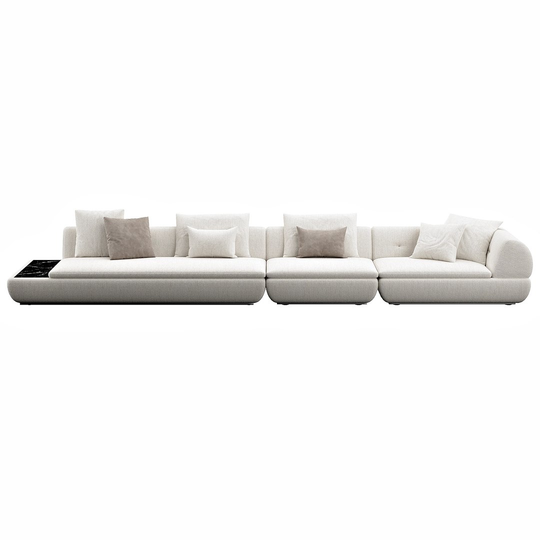 3D Minotti Supermoon - TurboSquid 2340757