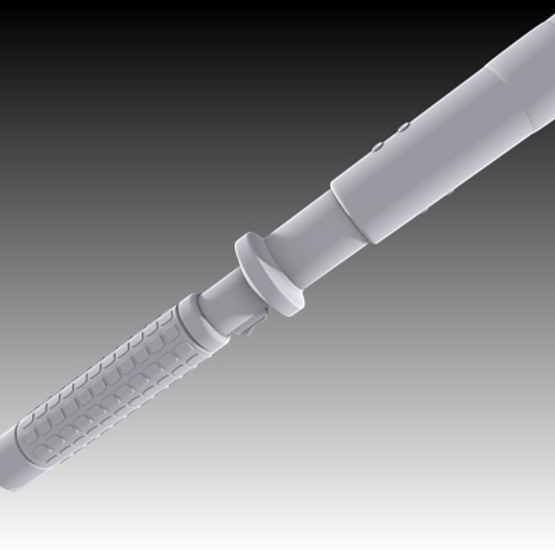 3d Model Stun Batons Shock