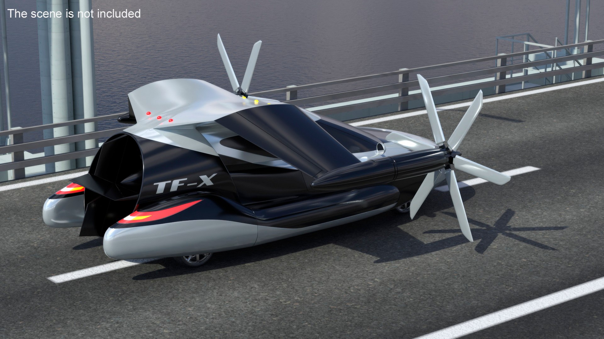 3D Model Futuristic Air Concept Cars Collection - TurboSquid 2369664