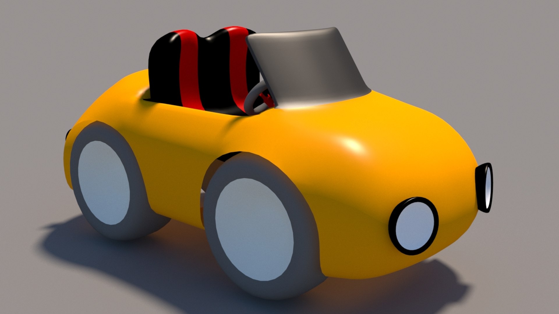 Cartoon car pack 3D model - TurboSquid 1179086
