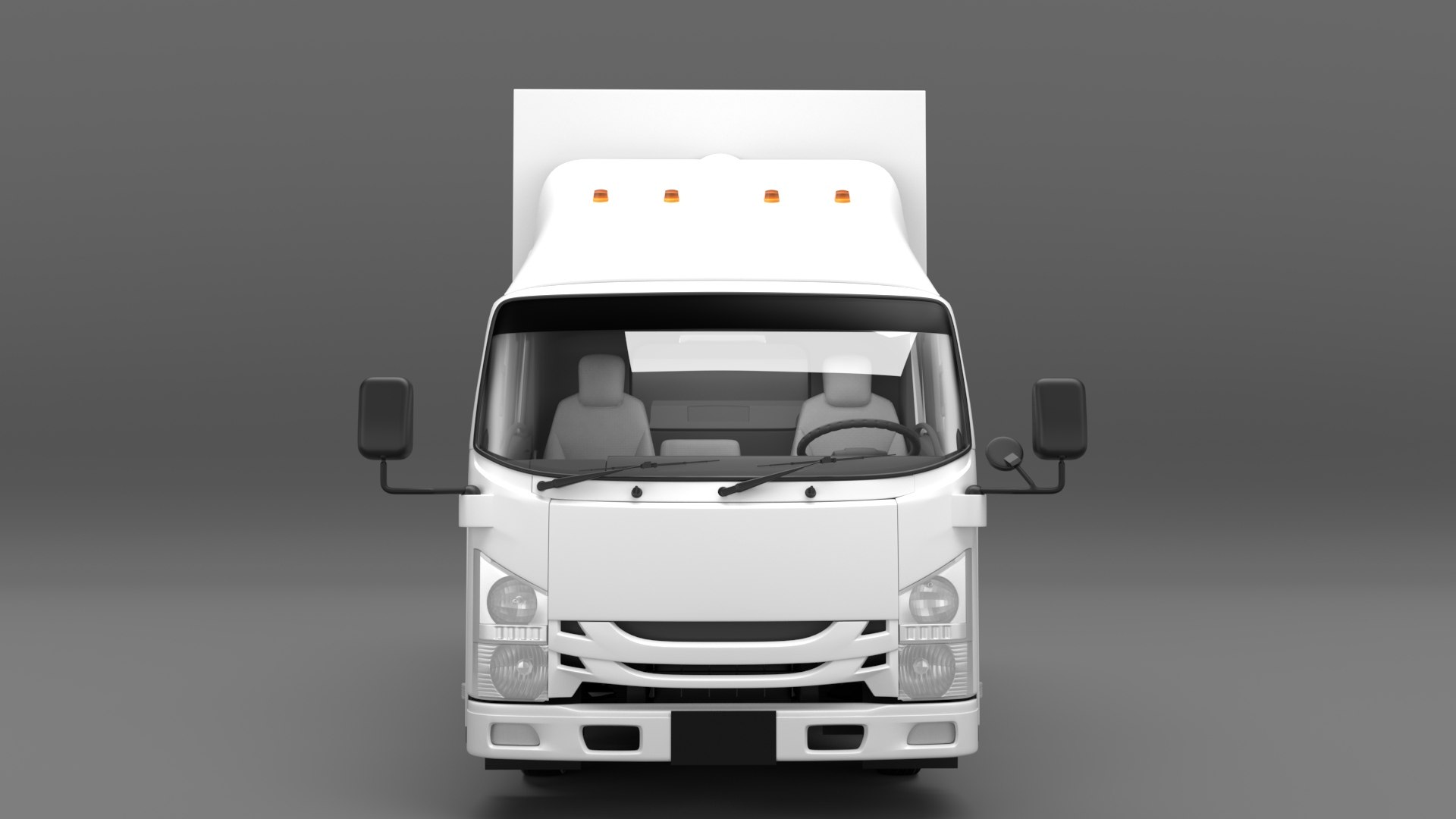 3D ISUZU NLR130 Box V2 Model - TurboSquid 2084959
