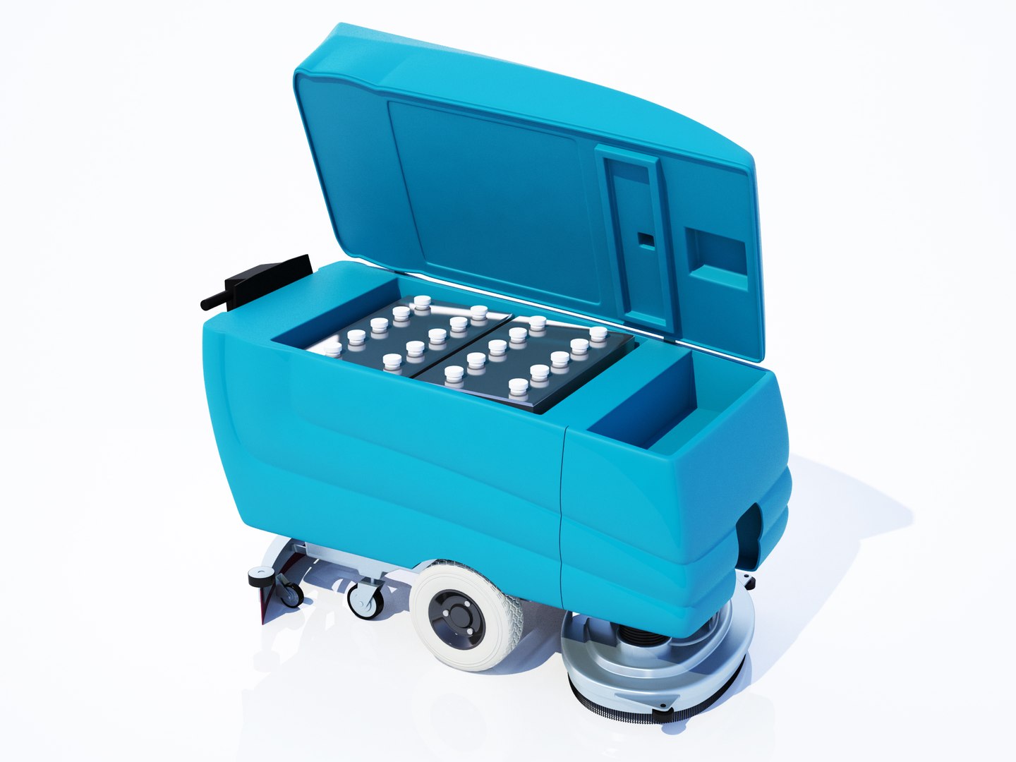 3d Model Floor Scrubber