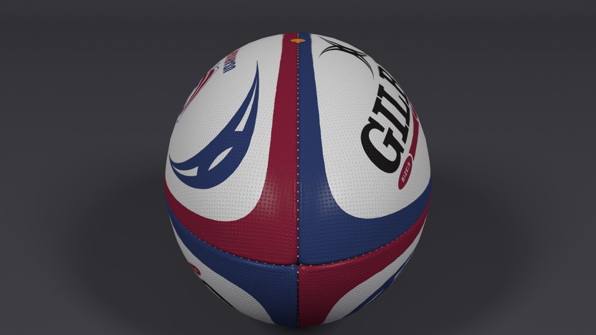 3d model rugby ball