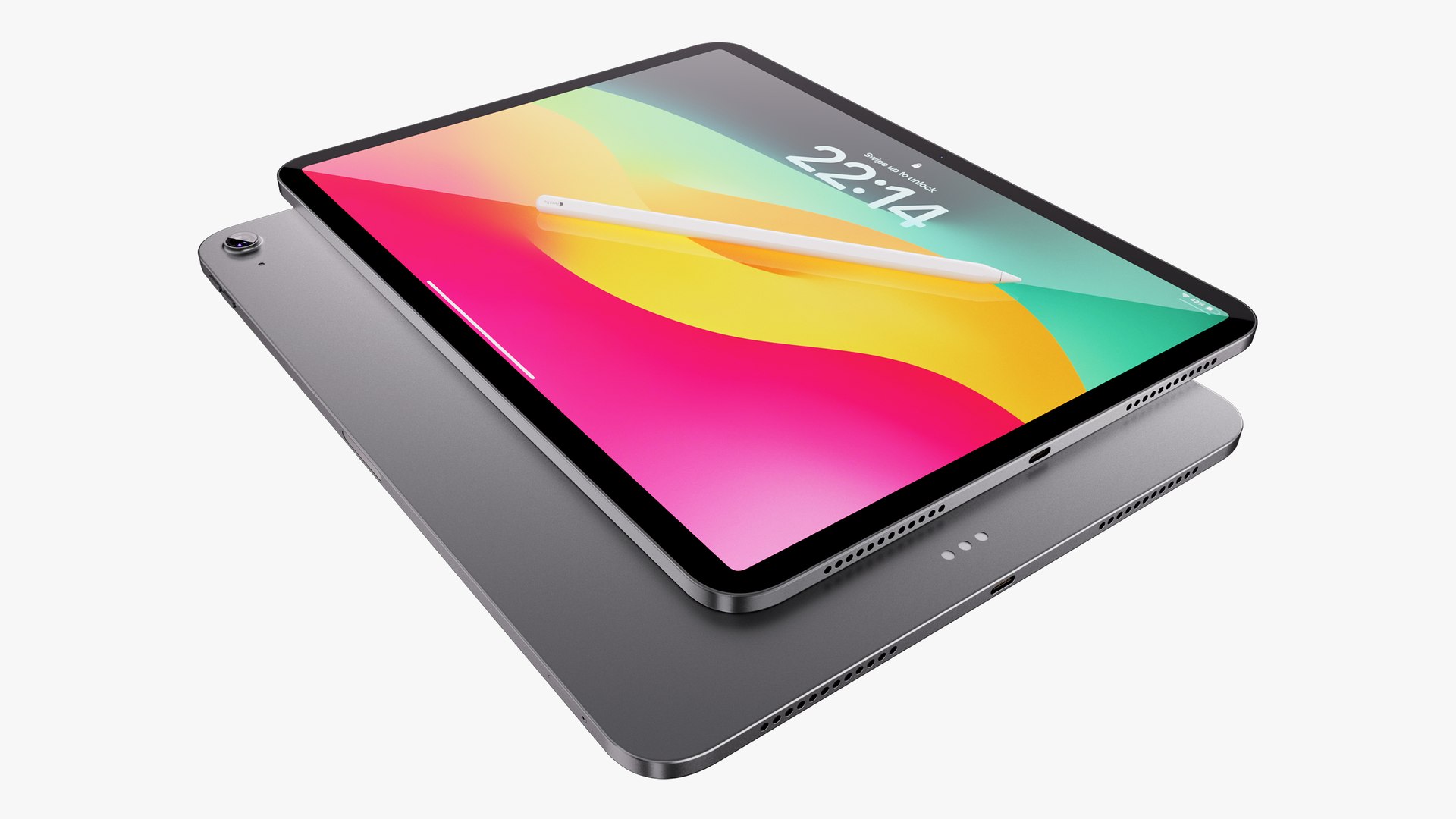 IPad Air 13 Inch Space Gray M2 2024 Model - TurboSquid 2241050