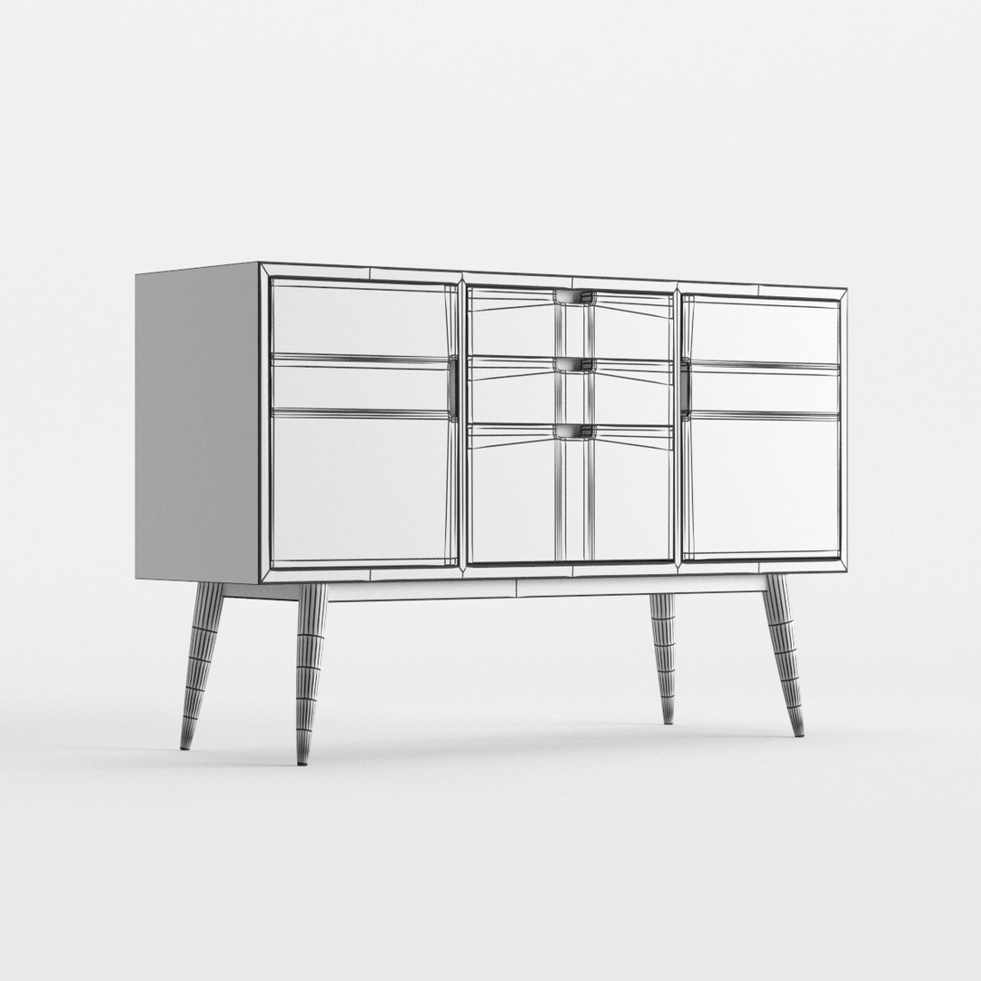 3D Model Sideboard - TurboSquid 1468587