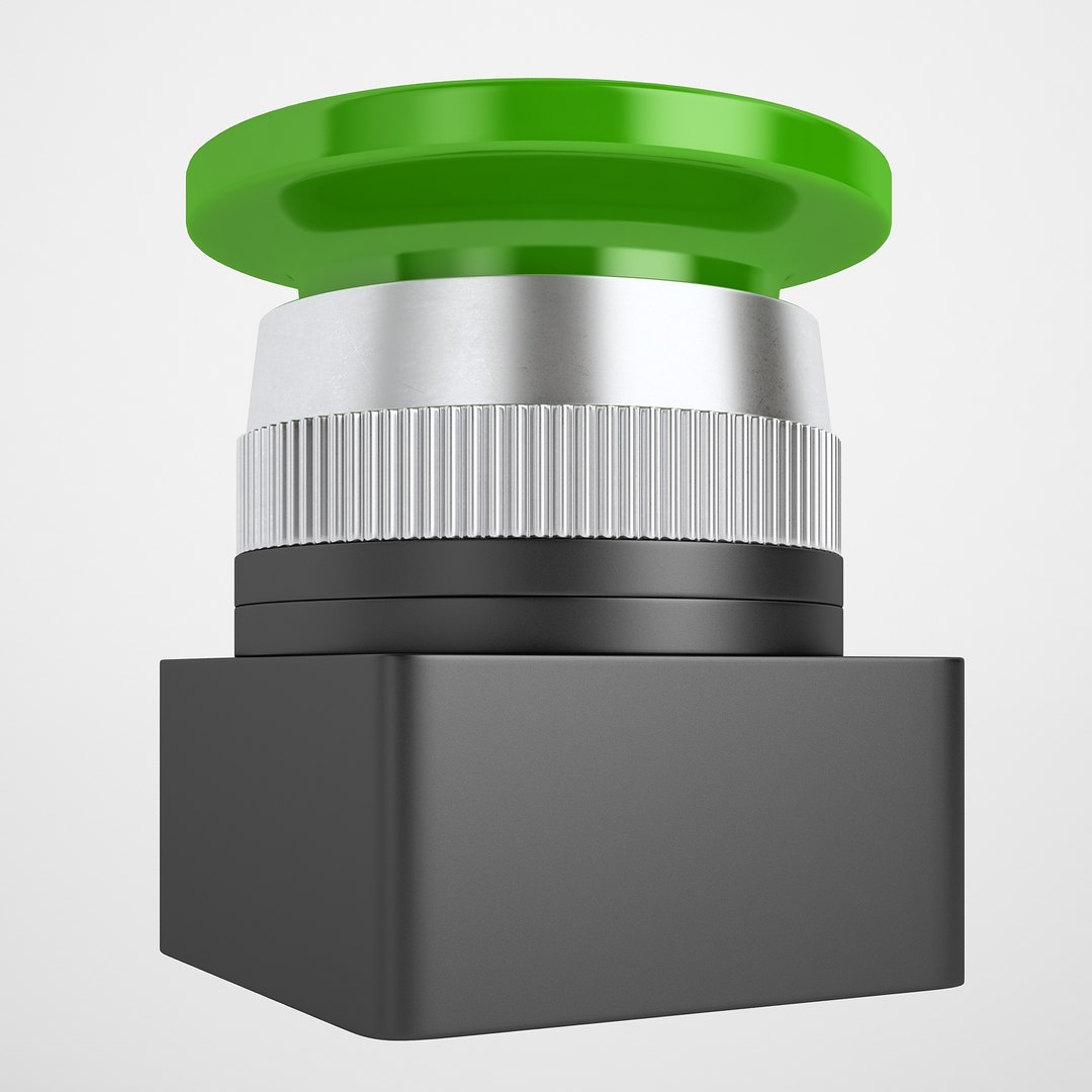 3D Industrial Button Model - TurboSquid 1259944