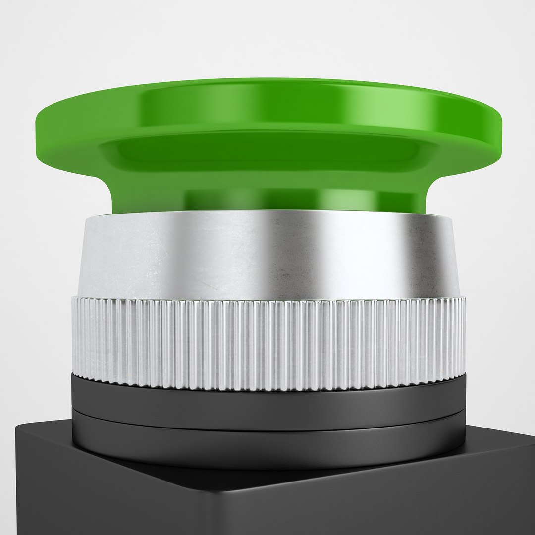 3D Industrial Button Model - TurboSquid 1259944