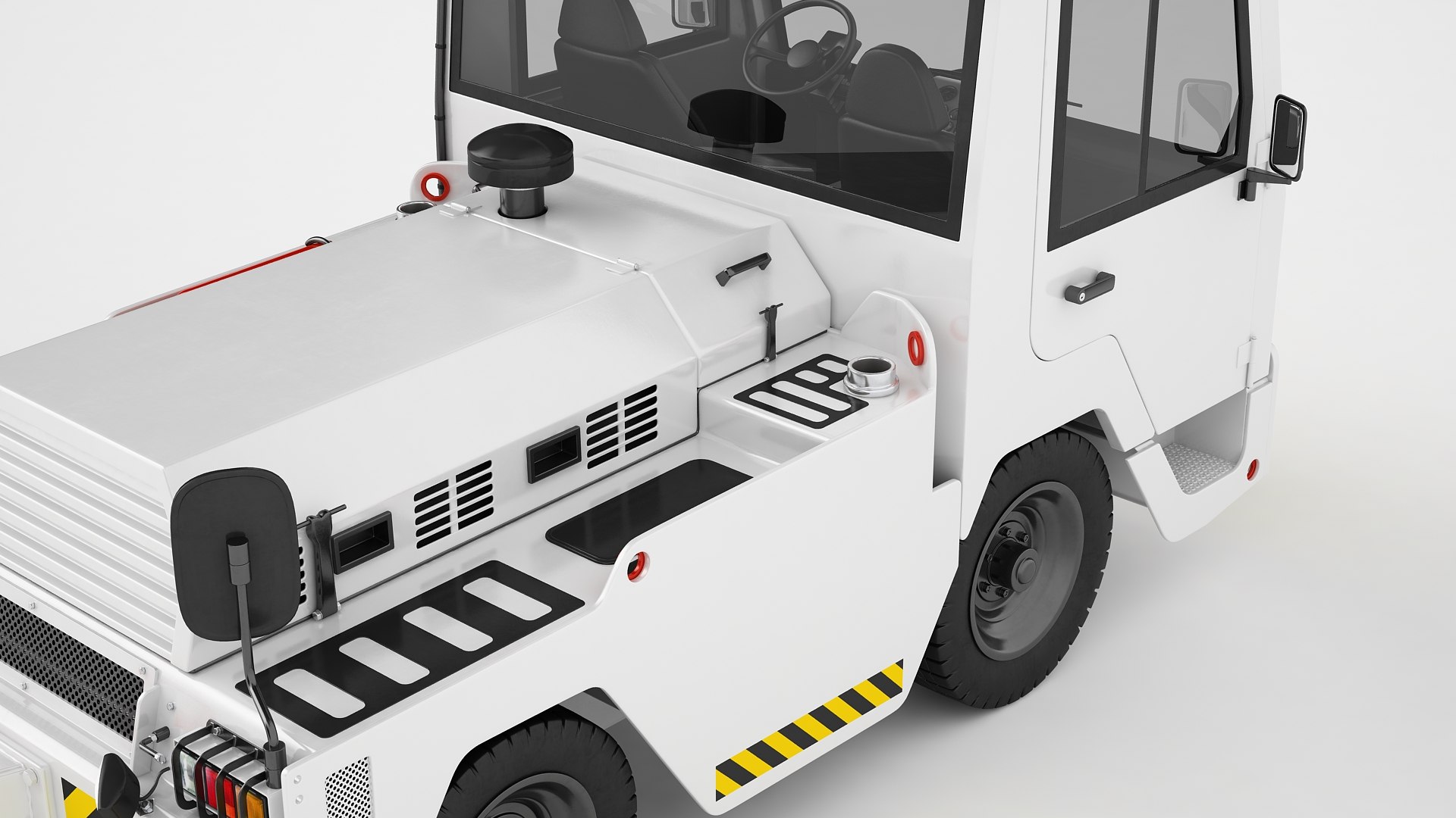 Aircraft Tow Tractor 3D Model - TurboSquid 1630634