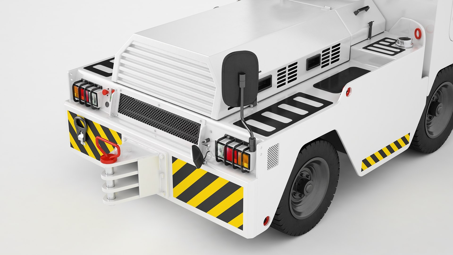 Aircraft Tow Tractor 3D Model - TurboSquid 1630634