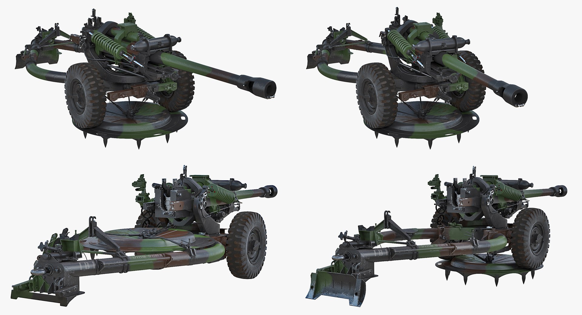 Light Field Howitzer M119 3D - TurboSquid 1241993