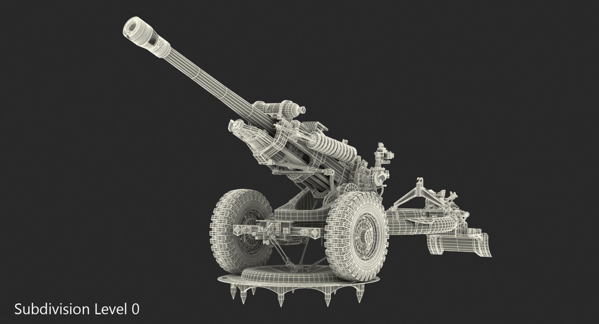 Light field howitzer m119 3D - TurboSquid 1241993