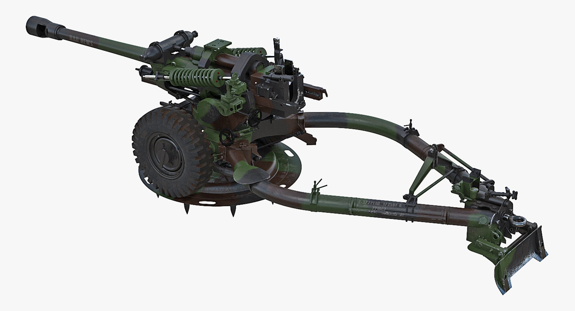 Light Field Howitzer M119 3D - TurboSquid 1241993
