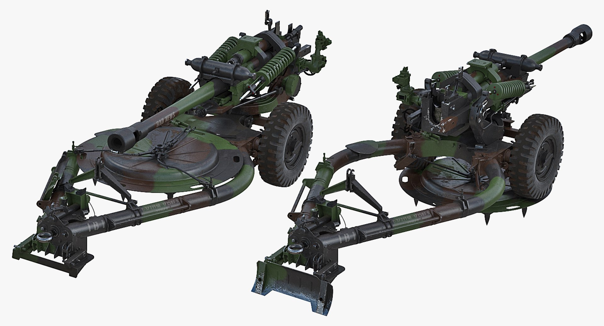 Light Field Howitzer M119 3D - TurboSquid 1241993