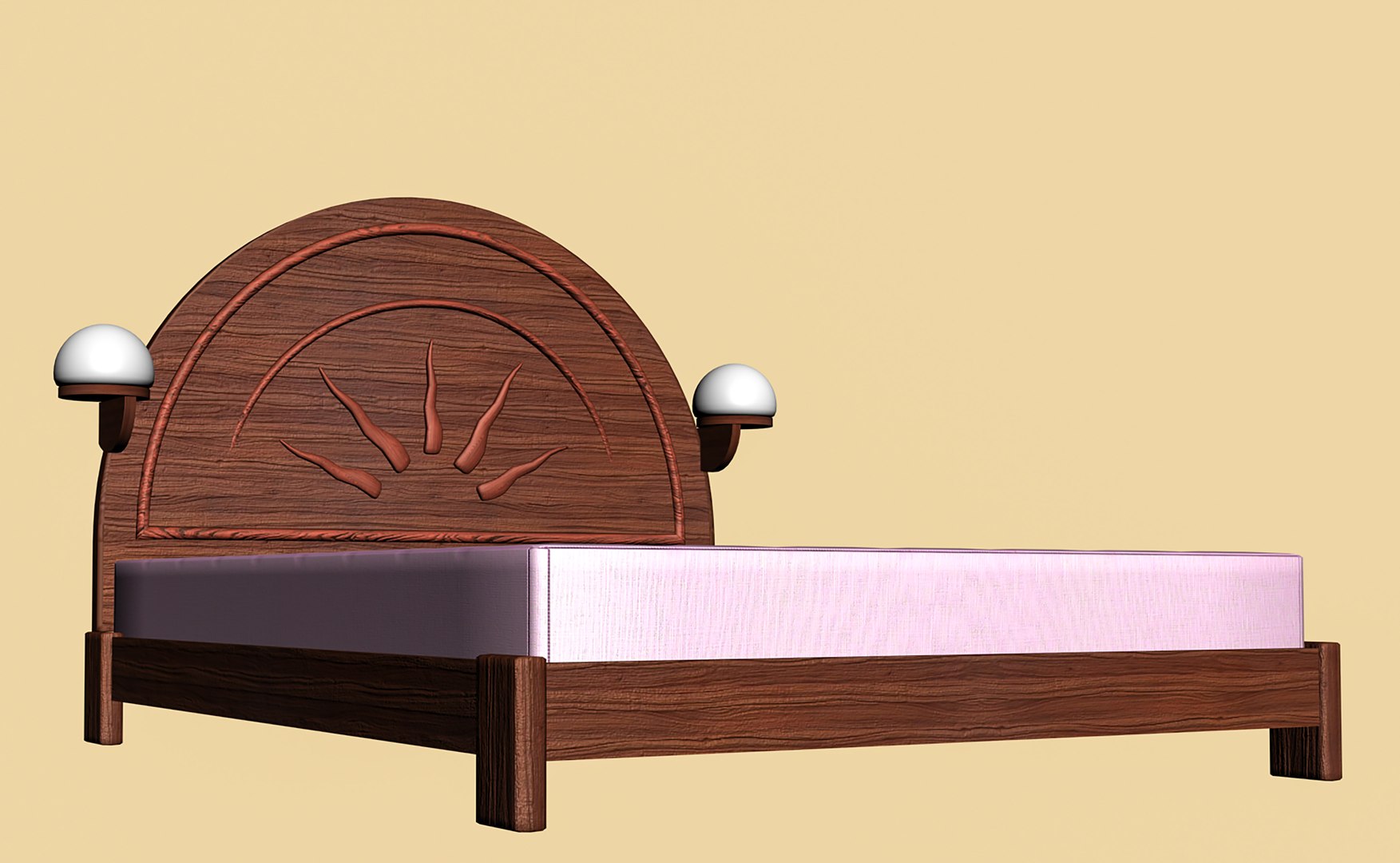 3D Sun Bed model - TurboSquid 2158288