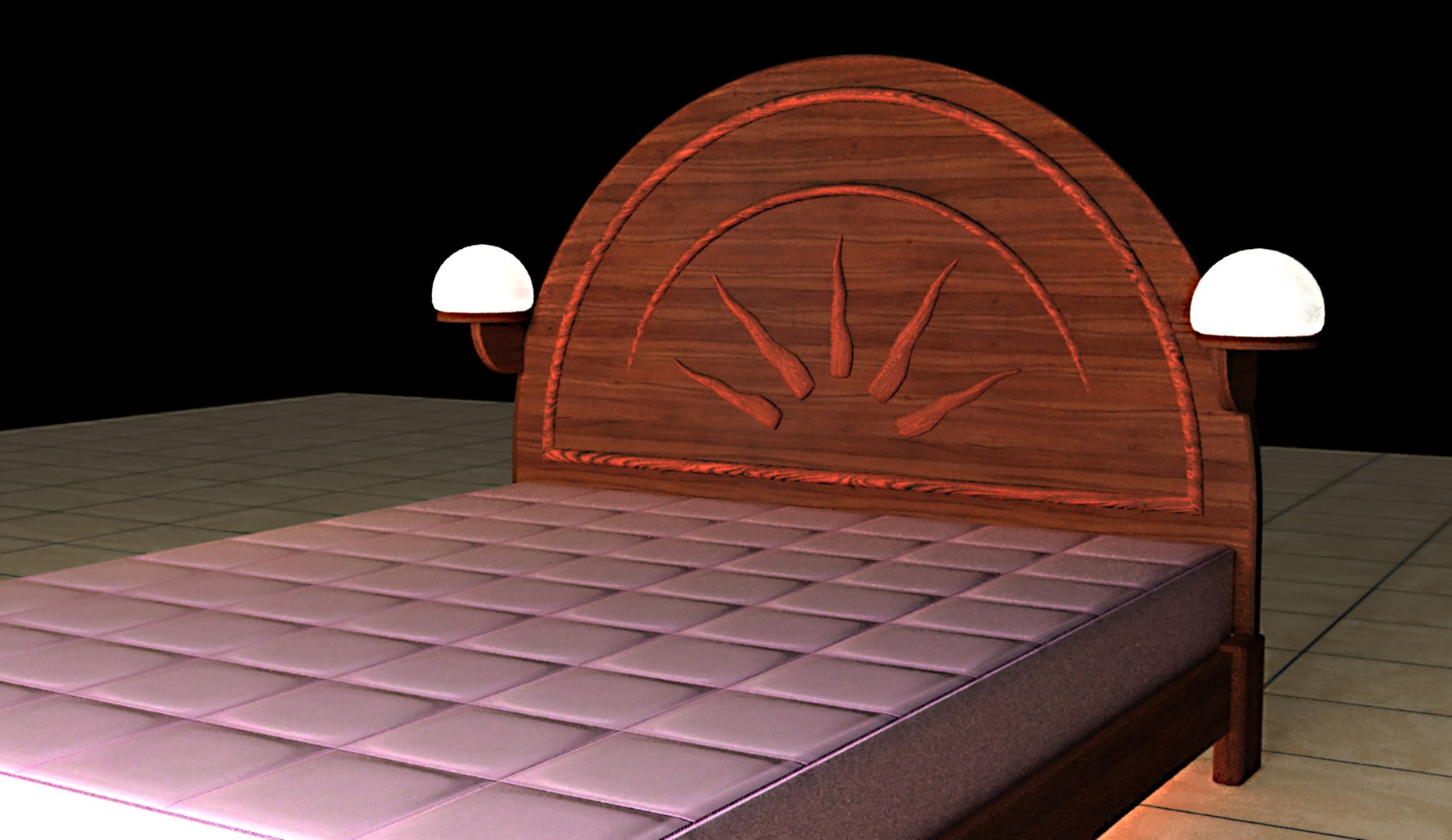 3D Sun Bed model - TurboSquid 2158288
