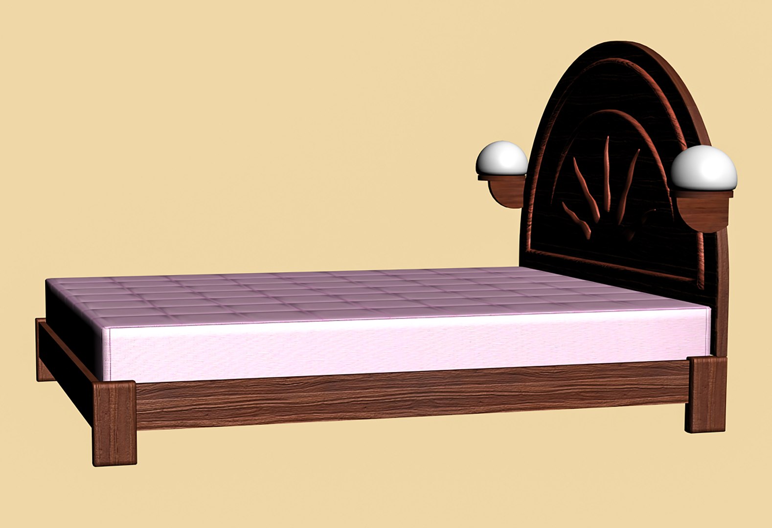 3D Sun Bed model - TurboSquid 2158288