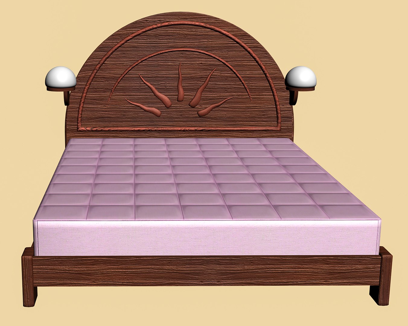 3D Sun Bed model - TurboSquid 2158288