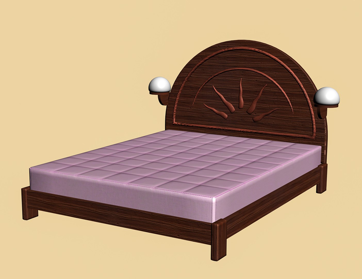 3D Sun Bed model - TurboSquid 2158288