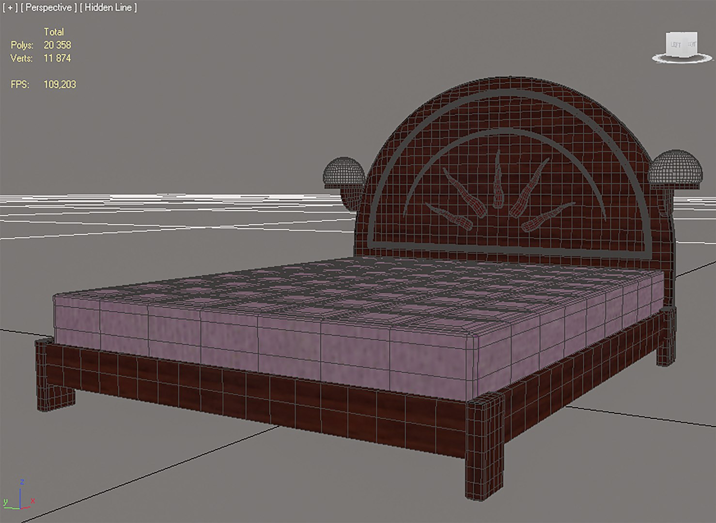 3D Sun Bed model - TurboSquid 2158288