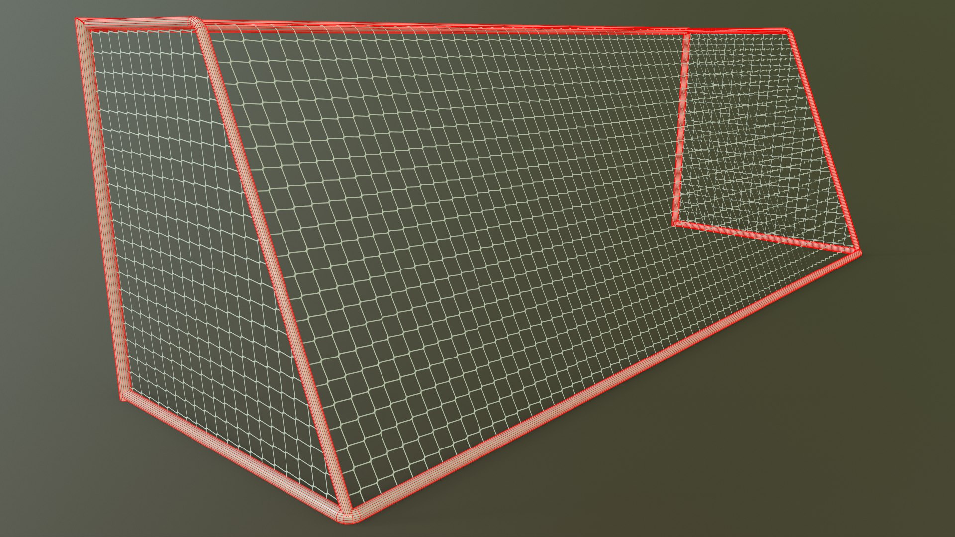 PBR Soccer Football Goal Post E 3D model - TurboSquid 1915090