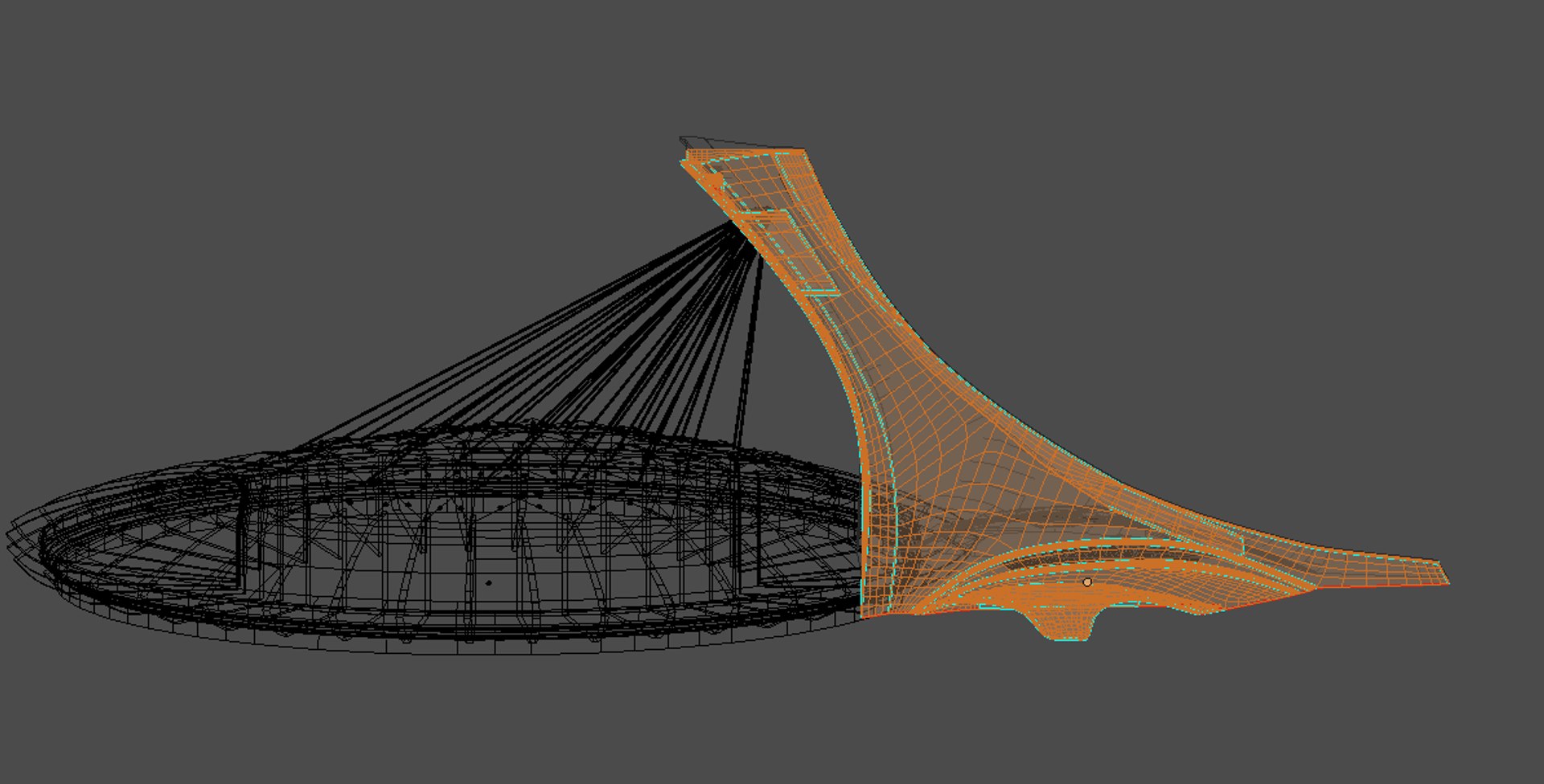 3D Model Olympic Stadium Montreal - TurboSquid 1647946