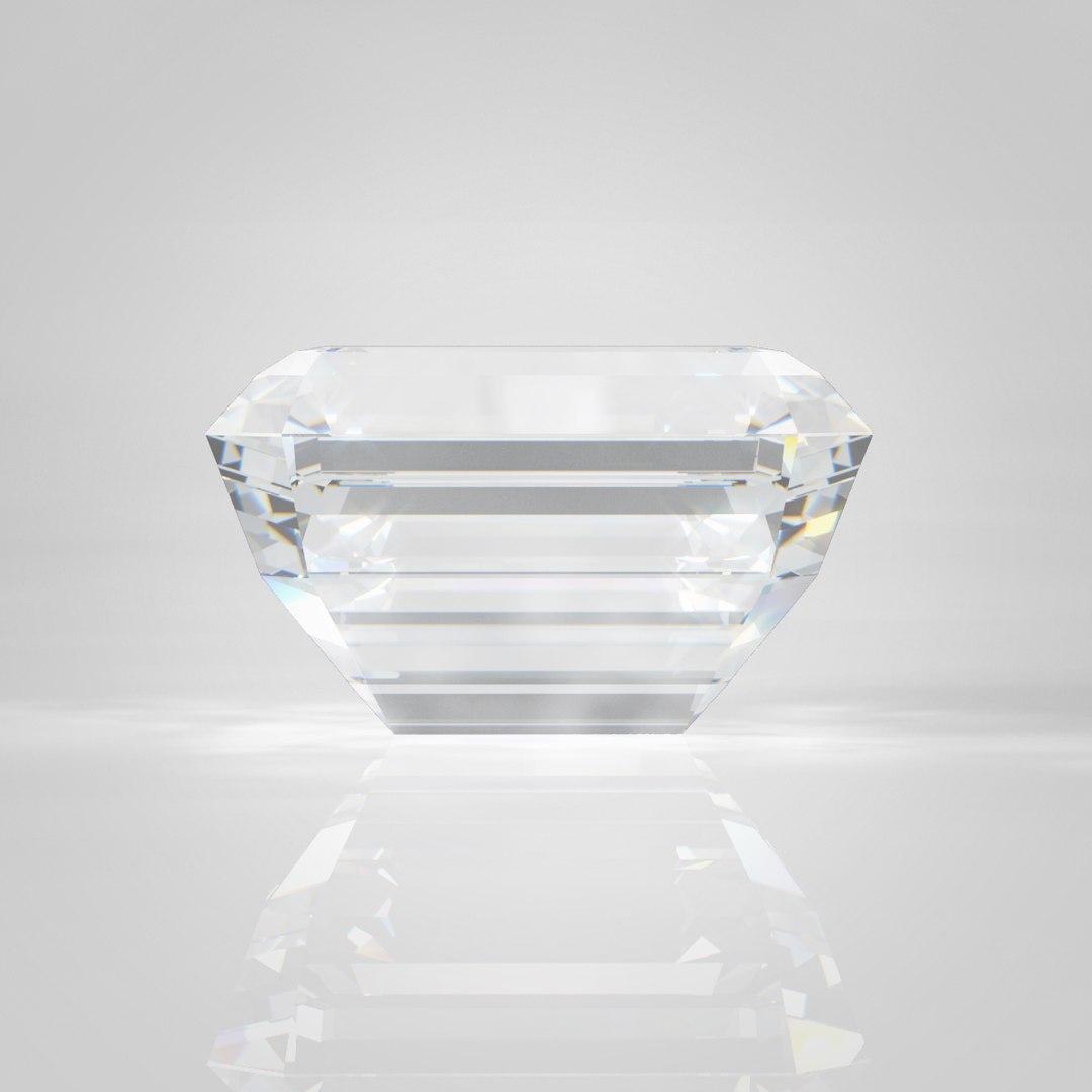 3d Model Diamond Shapes