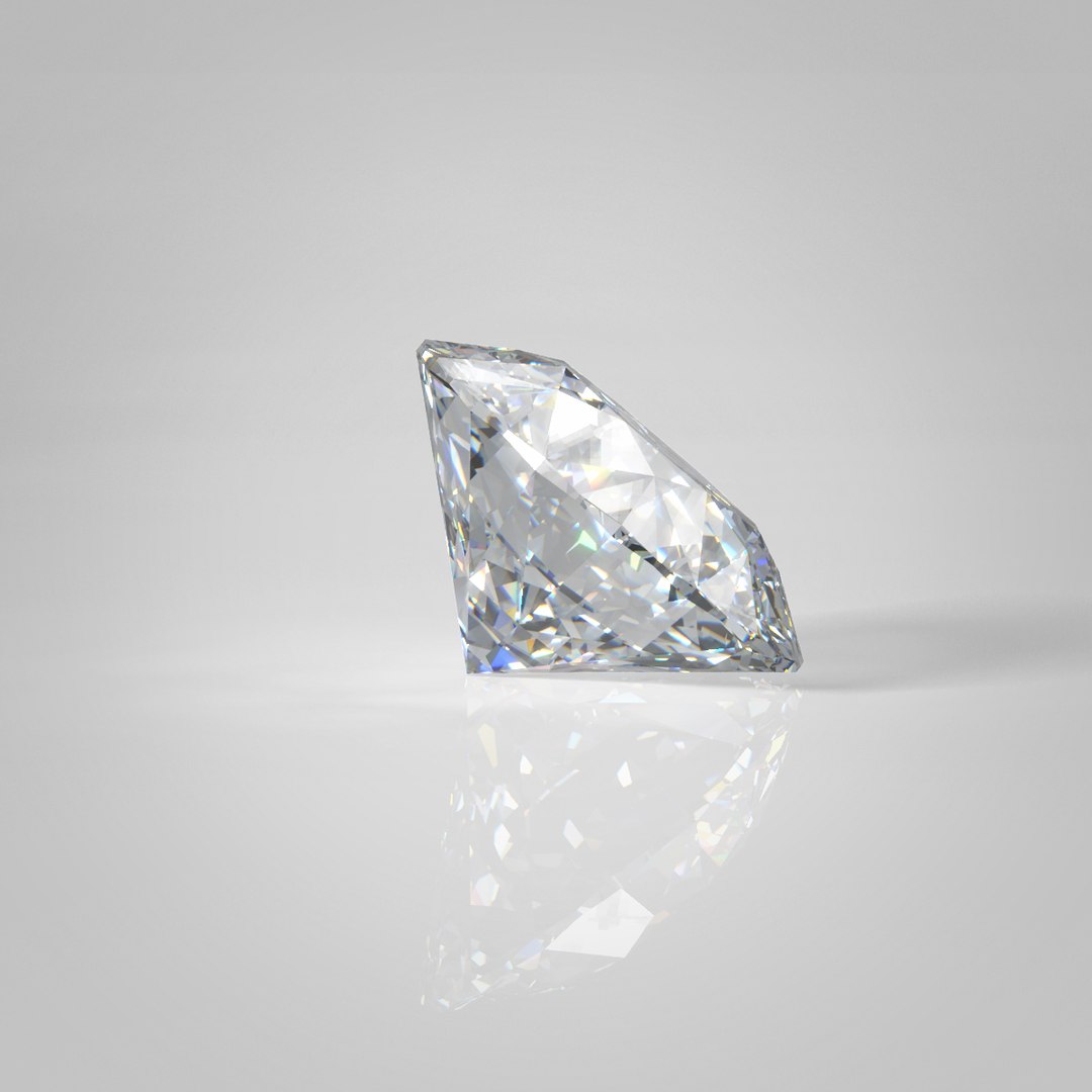 3d Model Diamond Shapes