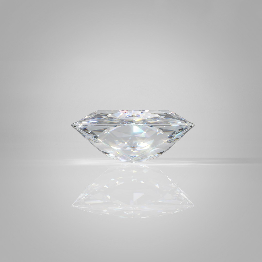 3d Model Diamond Shapes
