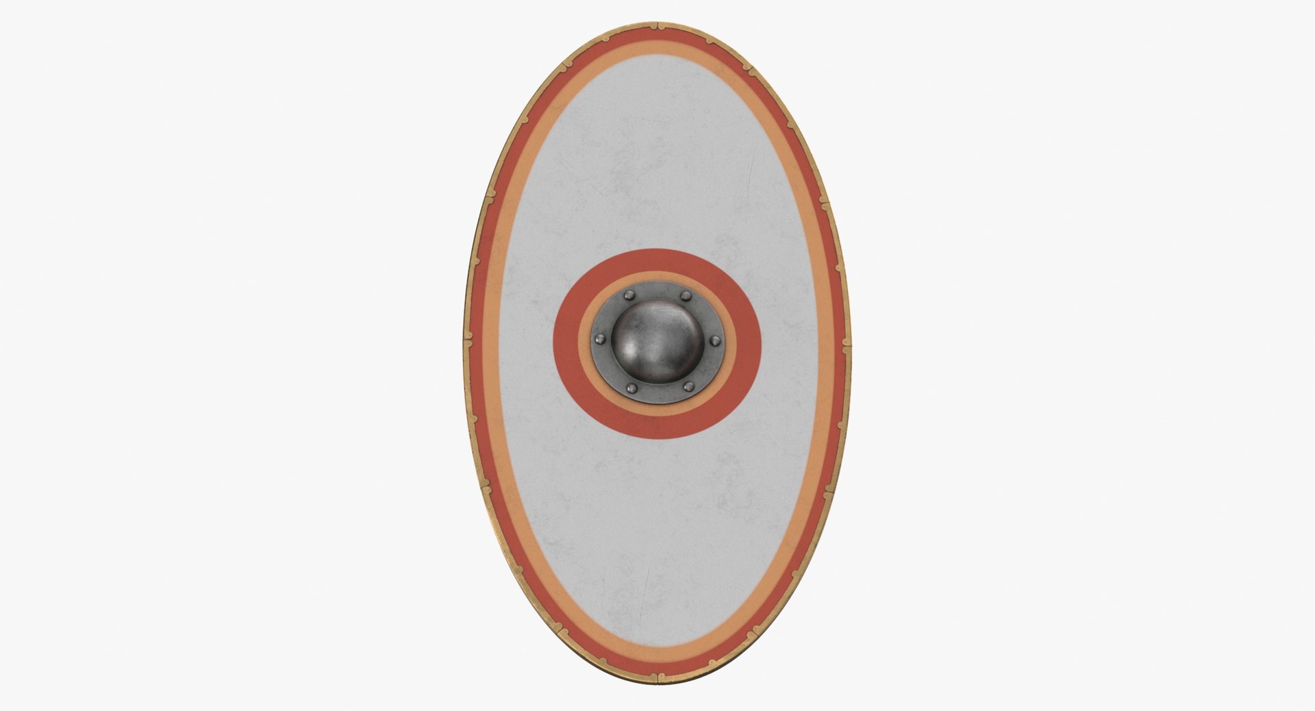 Roman Round Shield 01 3D - TurboSquid 2187799