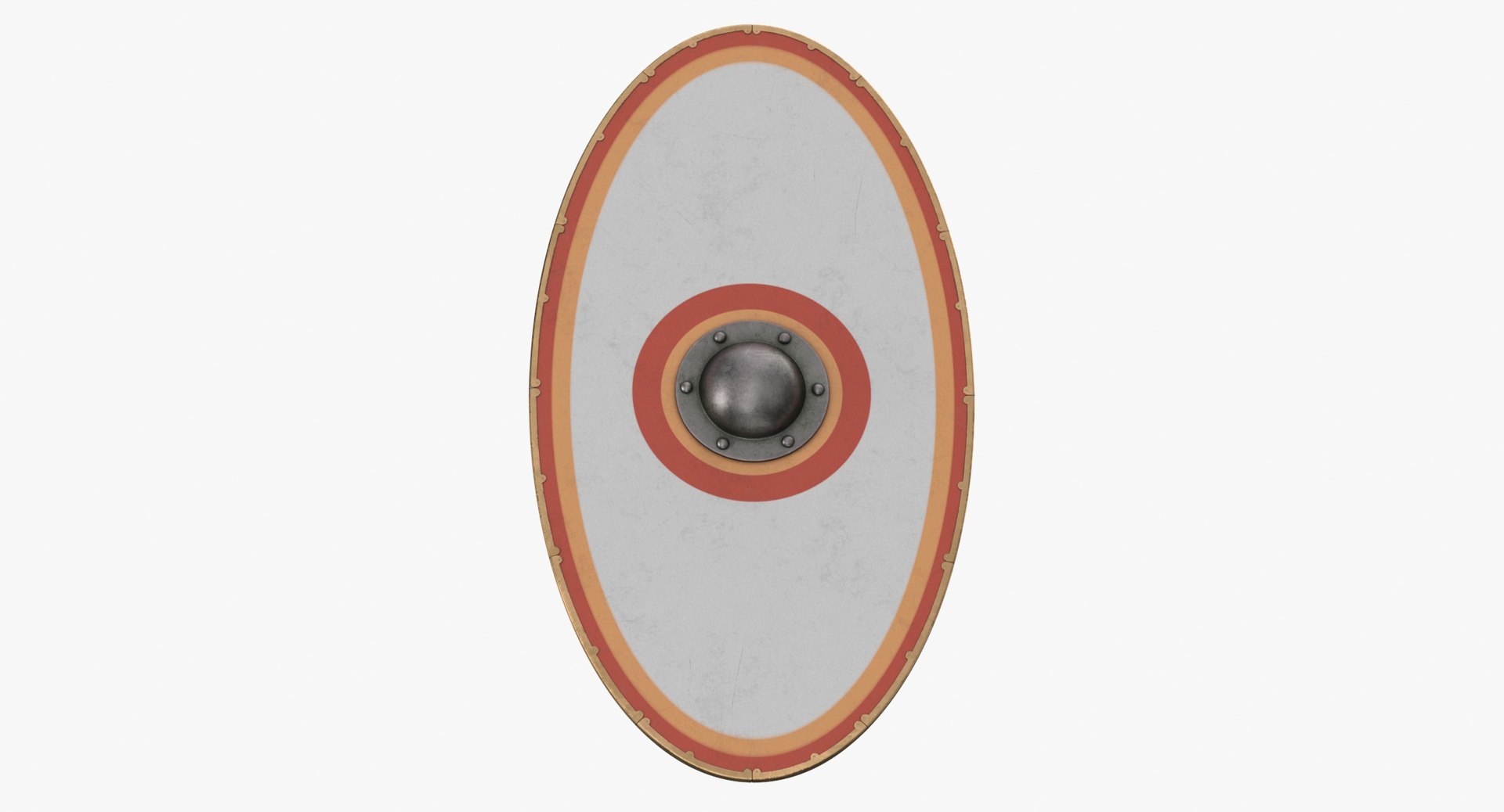 Roman Round Shield 01 3D - TurboSquid 2187799