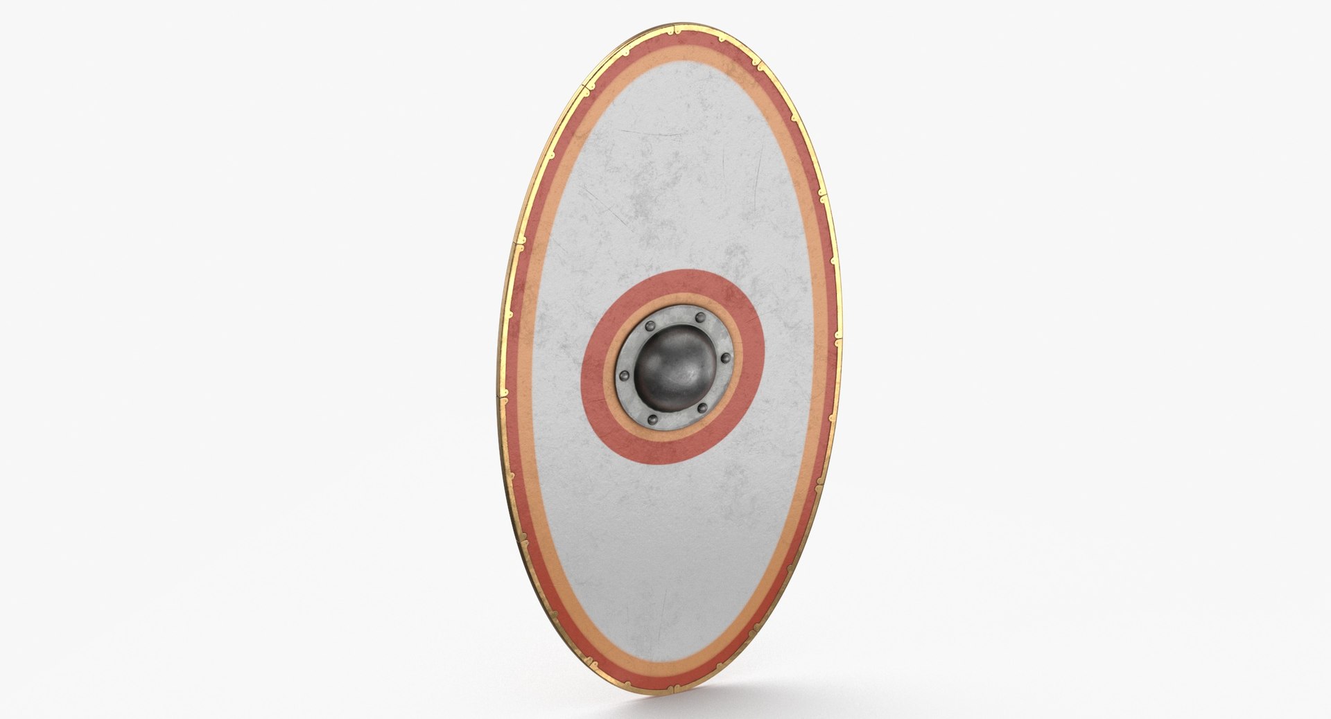 Roman Round Shield 01 3D - TurboSquid 2187799