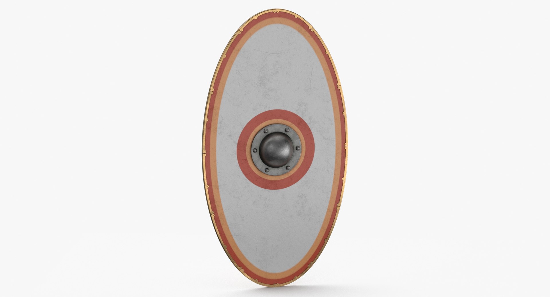 Roman Round Shield 01 3D - TurboSquid 2187799