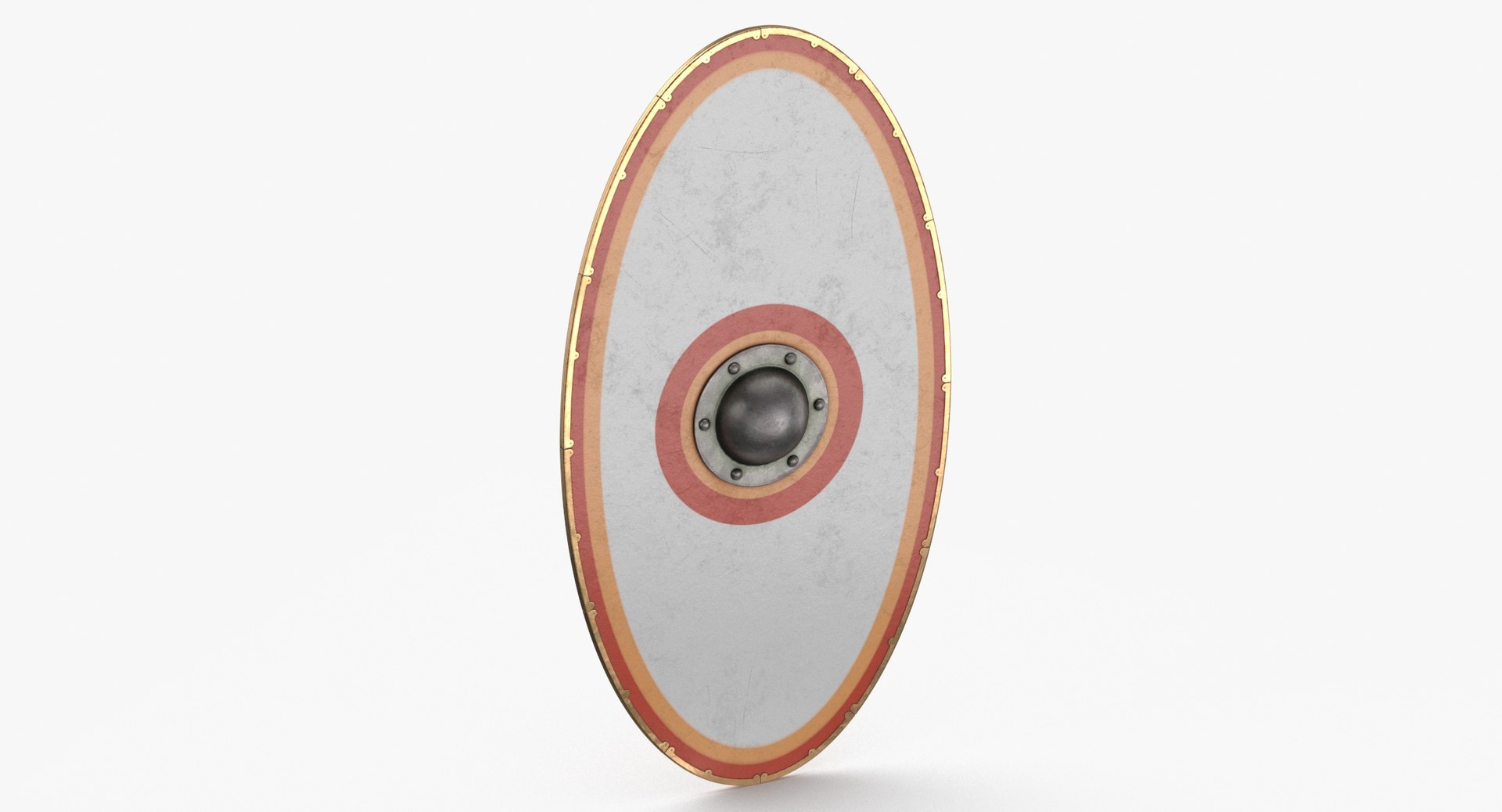 Roman Round Shield 01 3D - TurboSquid 2187799