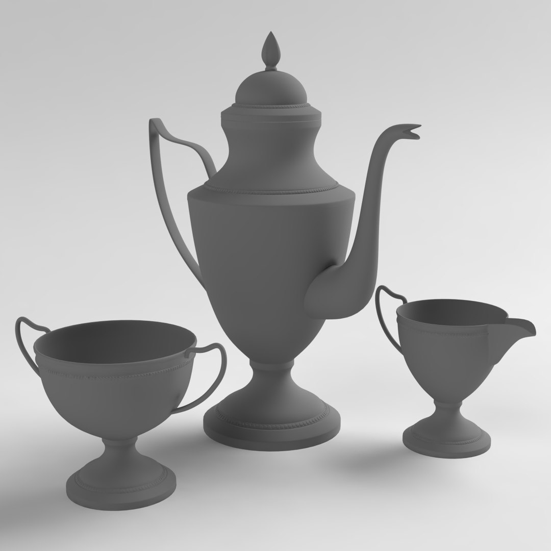 3d Model Coffee Pot