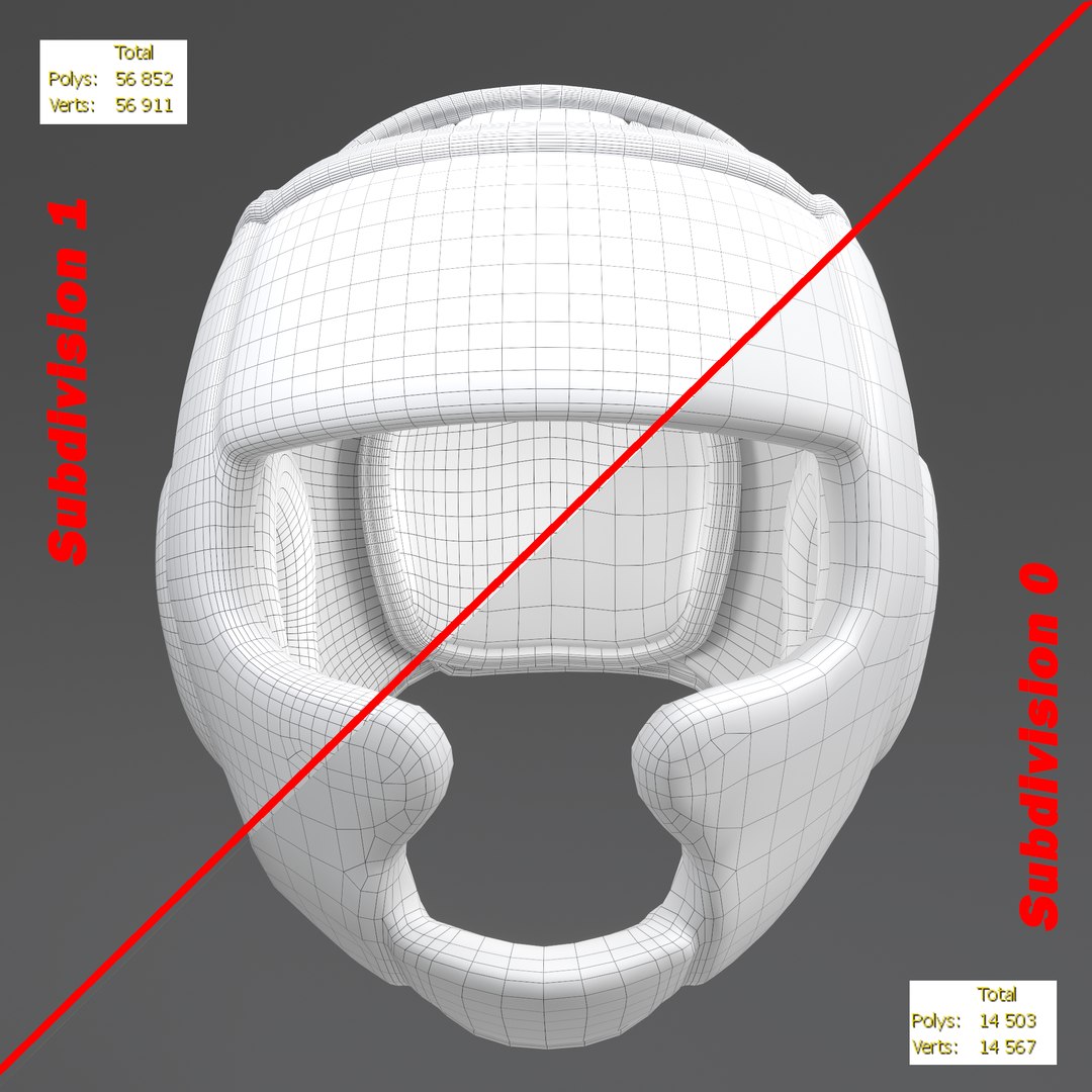 Boxing Headgear Model - TurboSquid 2334510
