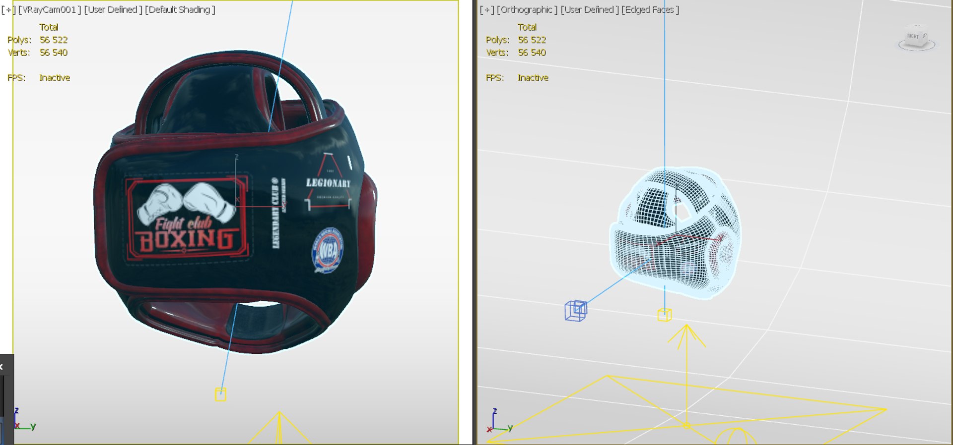 Boxing Headgear Model - TurboSquid 2334510