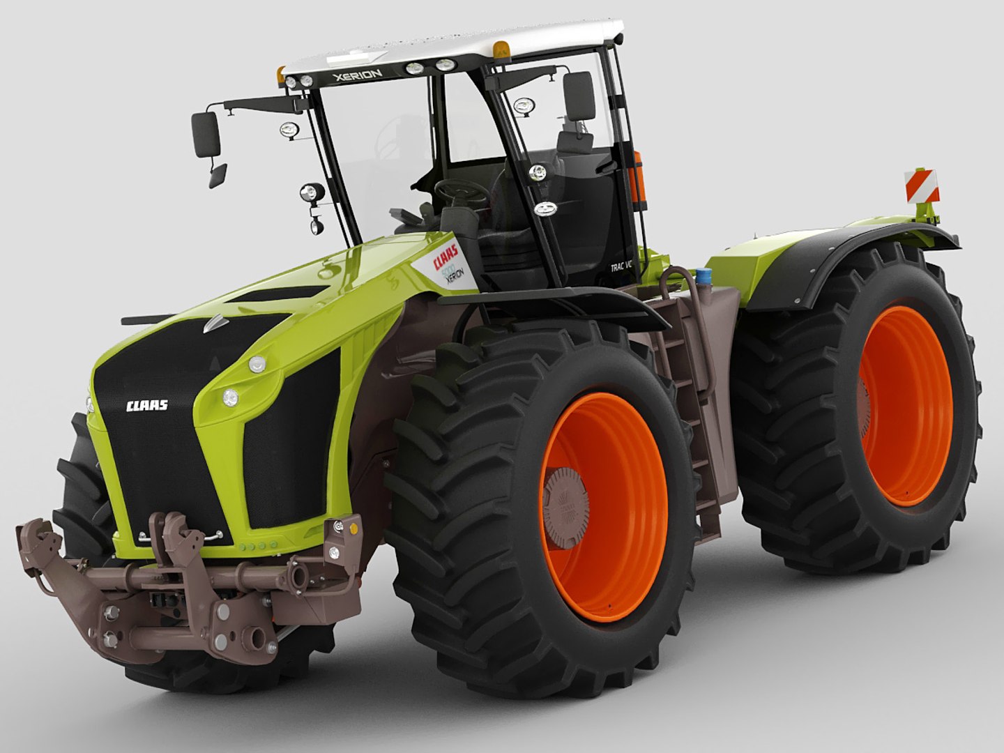 claas xerion tractor 3d c4d