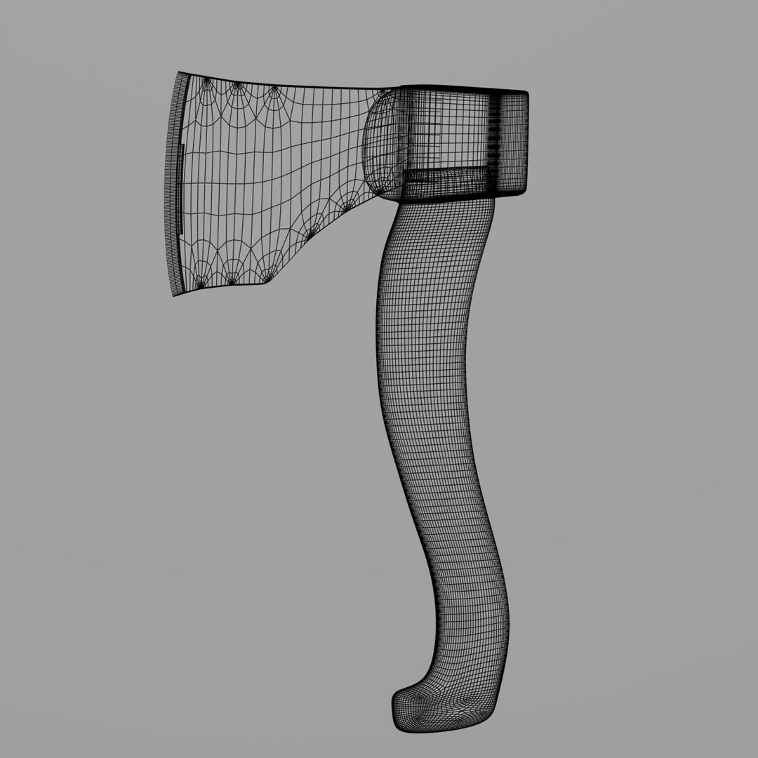 3D Axe Ax Realistic - TurboSquid 1349635