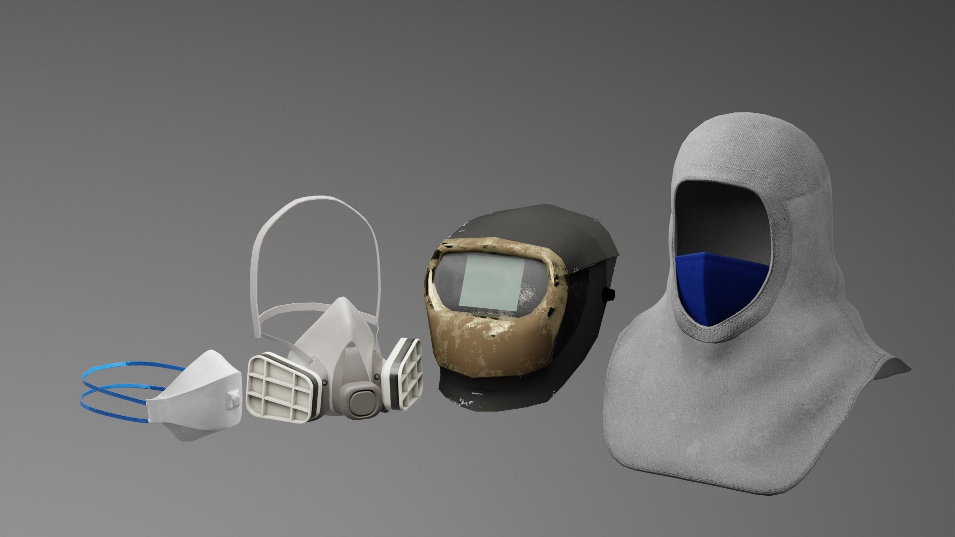 Masks Pack 3D Model - TurboSquid 2084002