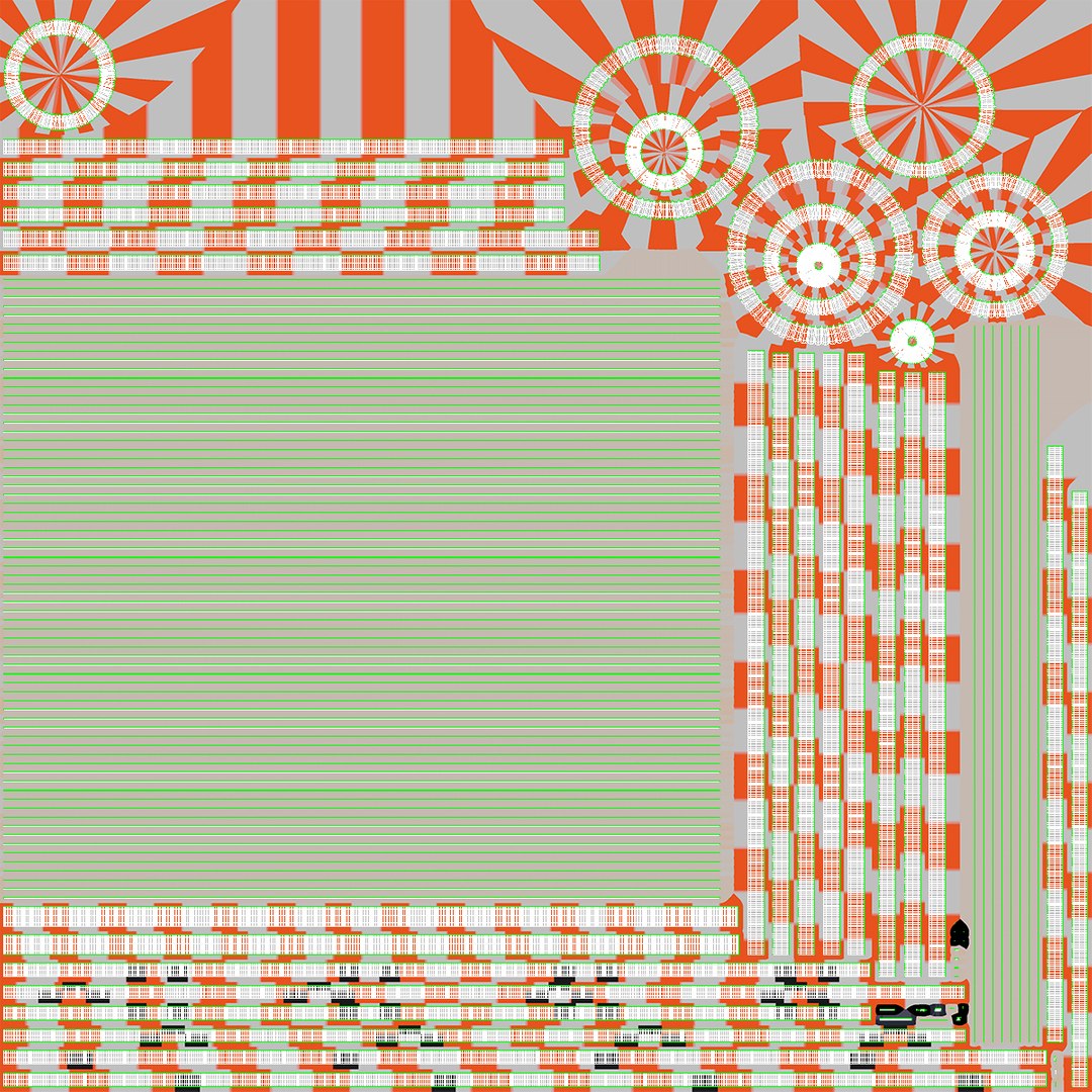 Capsule Triple Parachute Orange 3D Model - TurboSquid 2241948